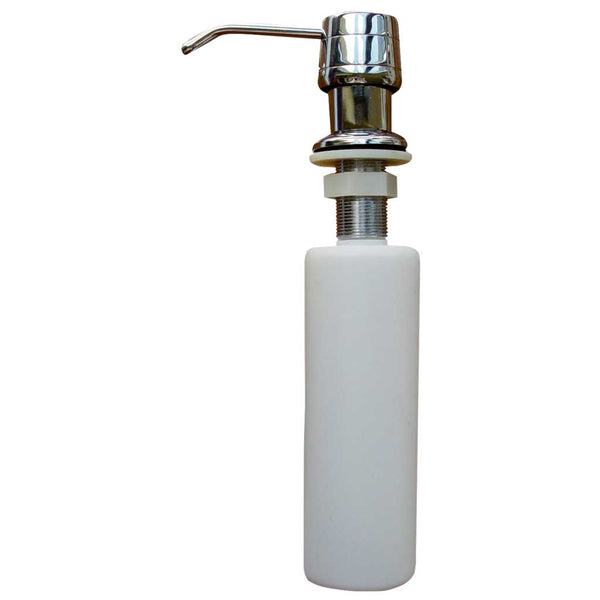 Built in soap dispenser pump store