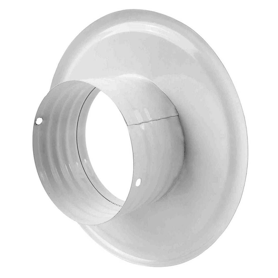Metal Ventilation Ducting Pipe Wall Plate Spigot 80-200mm