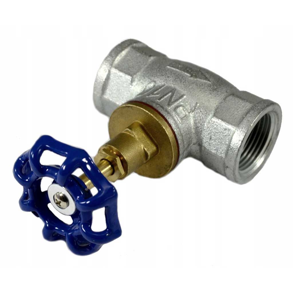 Inline Screw Gate Valve Cast Iron Water Flow Regulator 1/2-2